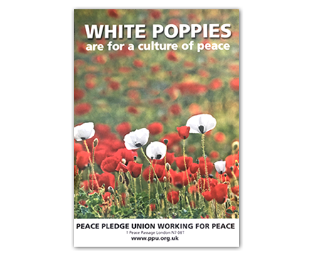 White Poppies (A3 Poster) – Peace Pledge Union